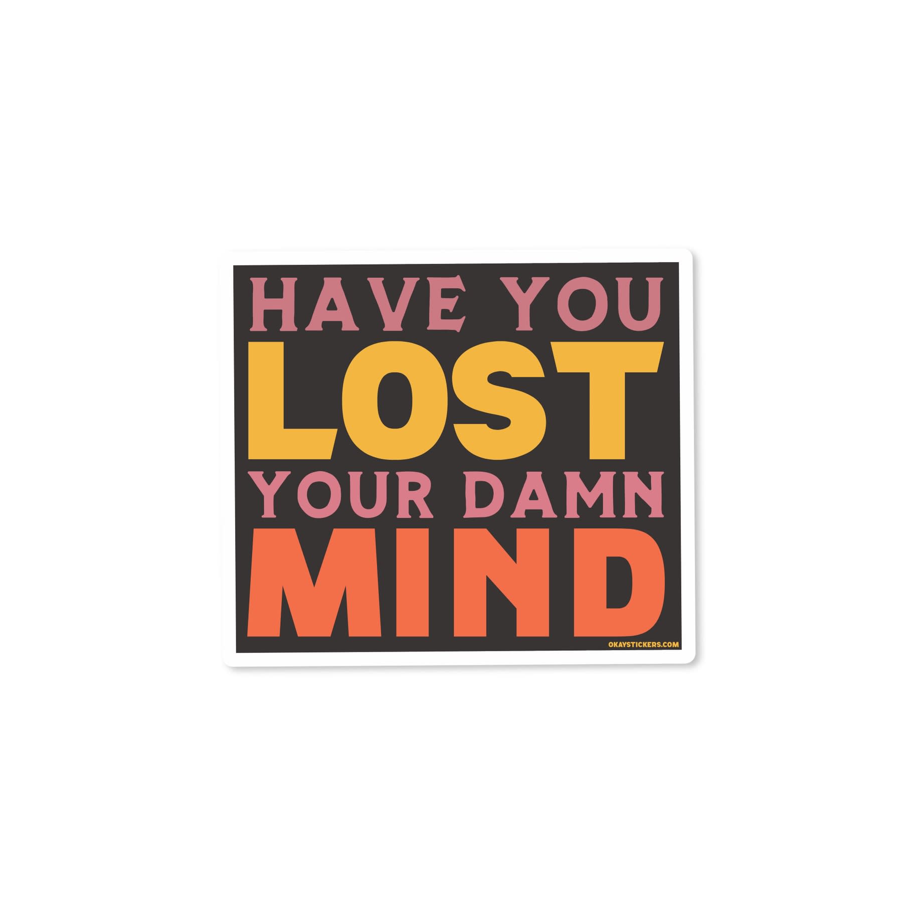 Have You Lost Your Damn Mind Sticker Typo Market have-you-lost-your-damn-mind-sticker-typo-market