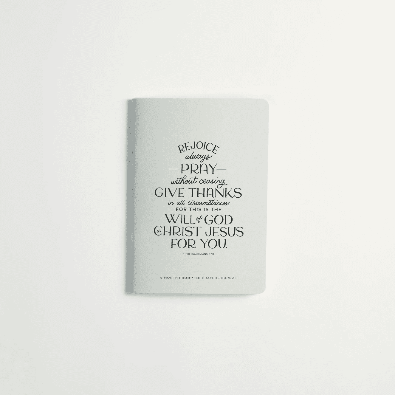 Prayer Journal, Gray – Typo Market