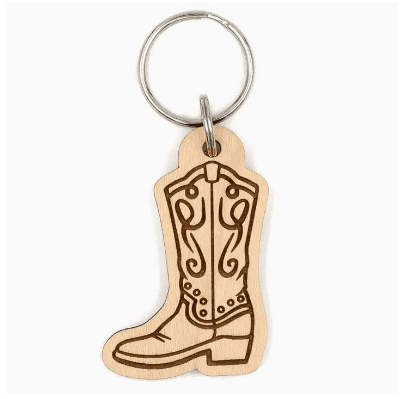 Cowboy Boot Keychain – Typo Market